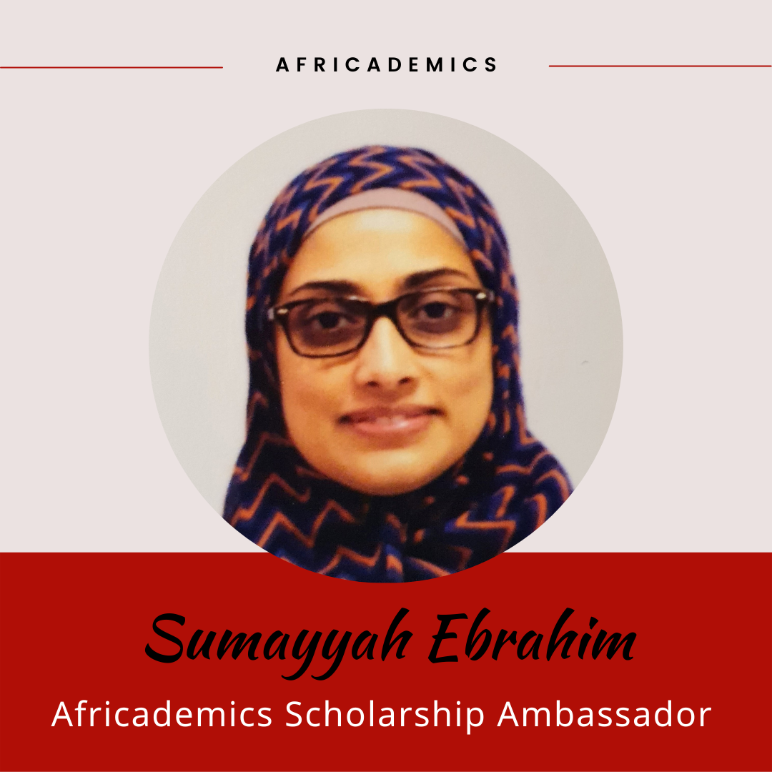 Meet our Ambassador: Sumayyah Ebrahim – Africademics